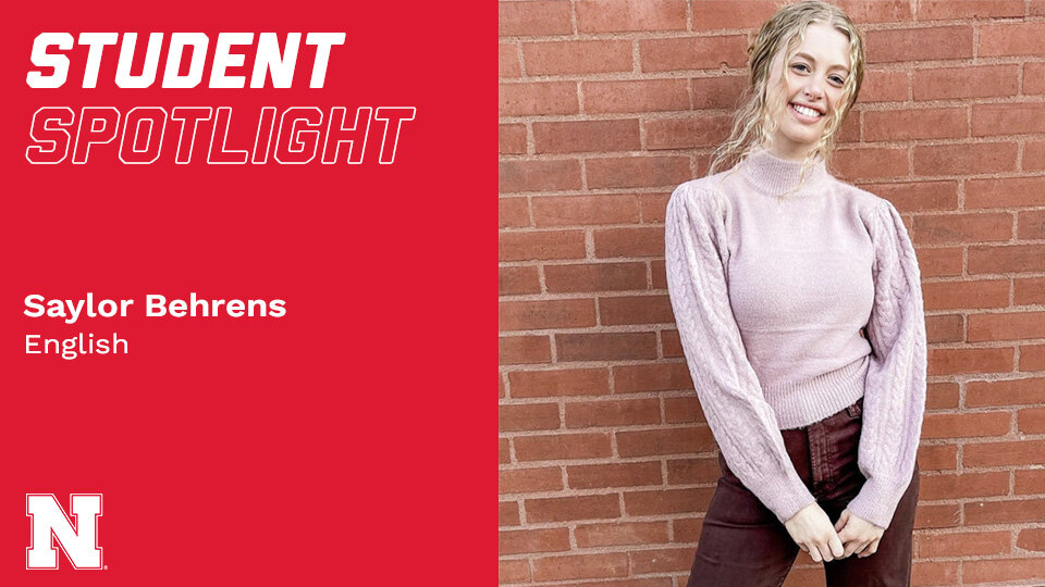 Meet Saylor Behrens | School of Biological Sciences | Nebraska